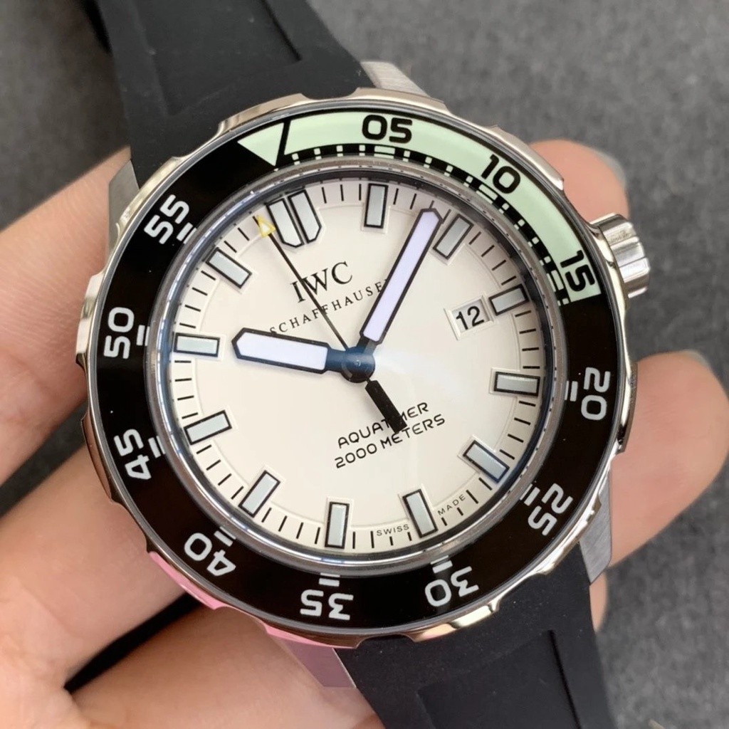 นาฬิกาข้อมือ IWS Factory IWC Marine Chronograph ของสะสม356806 เครื่อง ...