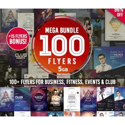 100+ Flyers Templates for Business, Fitness, Event & Club | PSD File ...