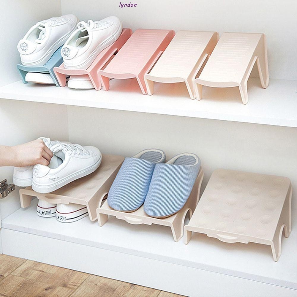 Lyndon ชั้นวางรองเท้า พลาสติก สองชั้น ทนทาน ประหยัดพื้นที่ | Shopee ...