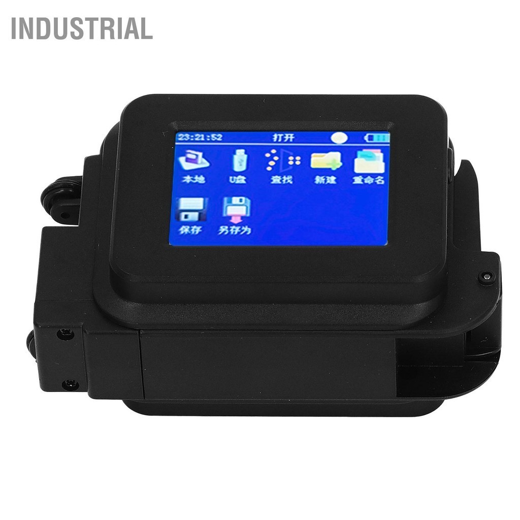 Industrial Inkjet Coding Machine Mini Smart HD LEDหน้าจอสัมผัสแบบพกพา ...