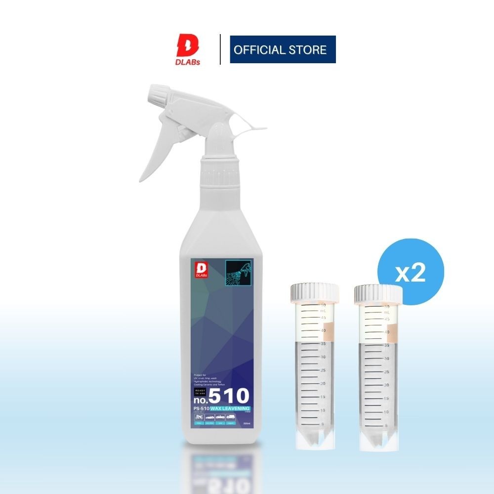 ฟ็อกกี้ 510 น้ำยาเคลือบสีรถ "เงา ฉ่ำ ลึก" พร้อมใช้งาน [PS-510 BY DLABs] | Shopee Thailand