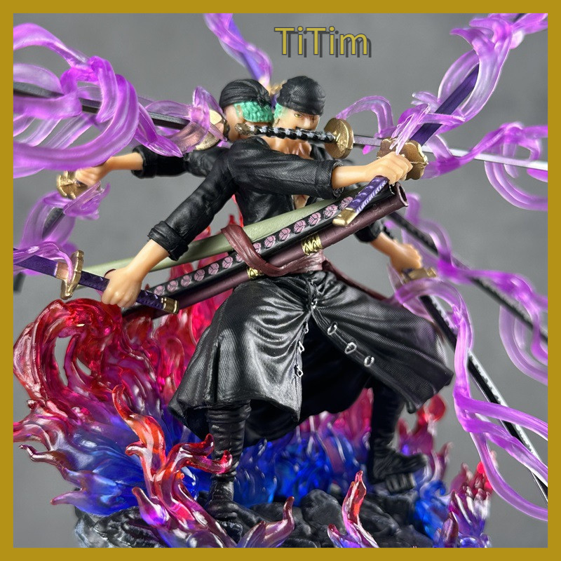 พร้อมส่ง ของสะสม ของสะสม การ์ตูนอนิเมะ Onishima Asura Three-Headed Six ...