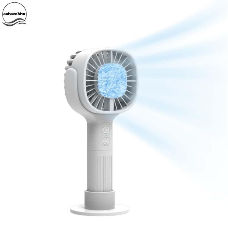 Ooh พัดลมระบายความร้อน กึ่งตัวนํา ขนาดเล็ก แบบพกพา ชาร์จ USB 2200mAh ...