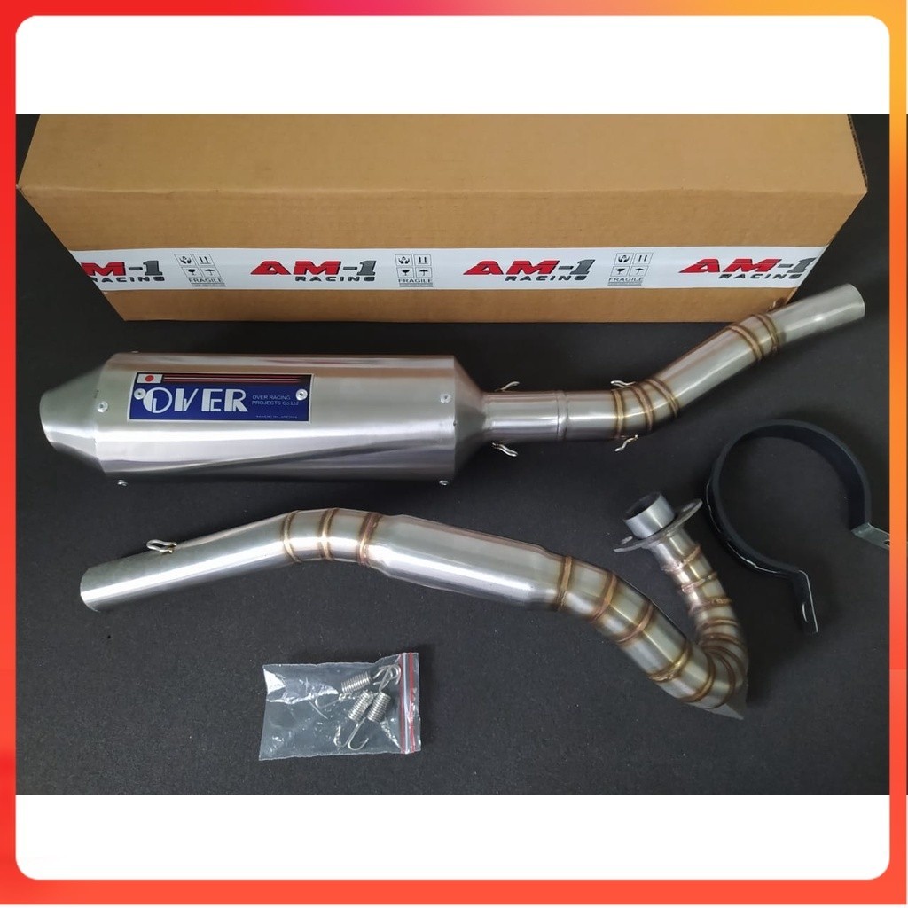 ท่อไอเสีย Racing Over Japan Ksr 110 Ksr Pro Ksr Racing honda msx 125 ...