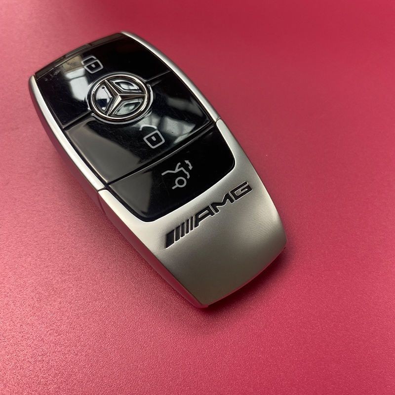 Mercedes-Benz รีโมทคอนโทรลกรณีกุญแจใหม่ E-Class GLC ใหม่ C-Class A ...