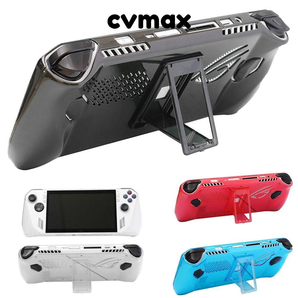 Cvmax เคสโทรศัพท์มือถือ PC แบบใส กันกระแทก พร้อมขาตั้ง อุปกรณ์เสริม สําหรับ Asus ROG Ally Game ...