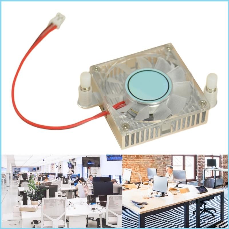 Ezr ฮีทซิงค์พัดลมระบายความร้อน 5 5 ซม. หลุม Spacing 2 0Plug คอมพิวเตอร์ ...
