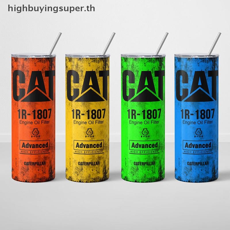 Hrth 20Oz กรองน้ํามันเครื่องฉนวนคู่ถ้วยเดินทางพร้อมฝาปิดและฟาง ...