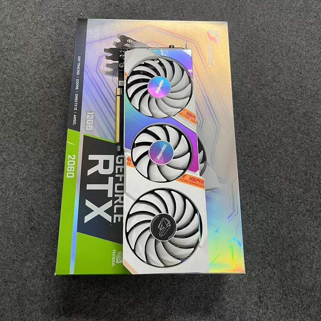 [คำแนะนำร้อน] รุ่น RTX 2060-12G-Ultra OC สีสันสดใสที่ปล่อยจากโรงงานในเดือนเมษายน 2022 พร้อมกล่อง ...
