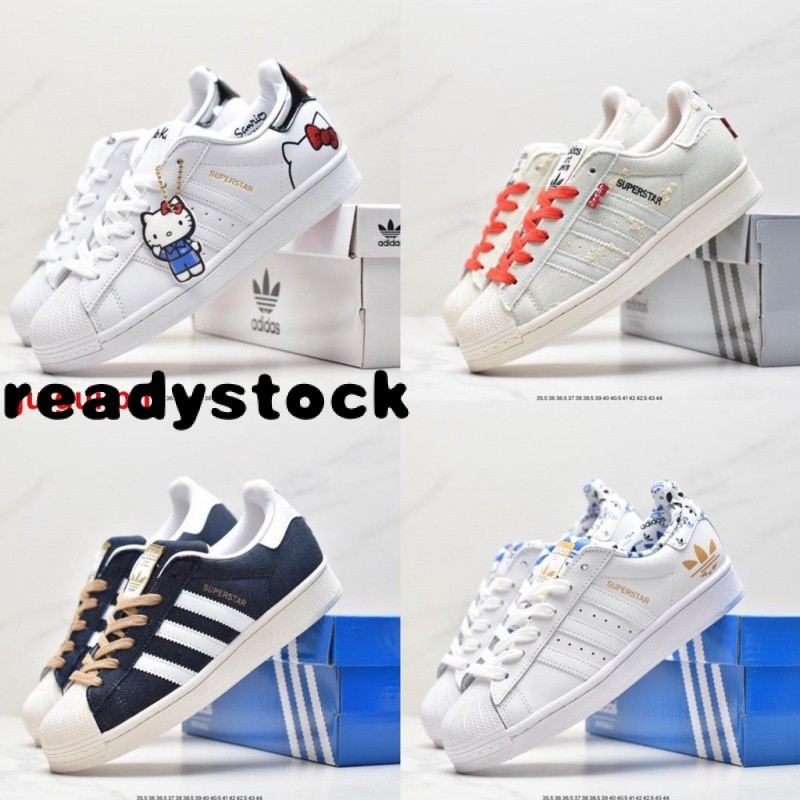 ลดล้างสต็อก Adidas s superstar W gz4831 รองเท้าผ้าใบลําลอง ข้อสั้น ...