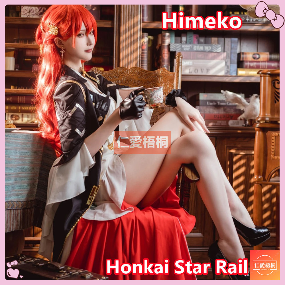 【Love Wutong】Himeko cosplay Honkai cosplay Honkai Star Rail Himeko cosplay clothing Halloween ...