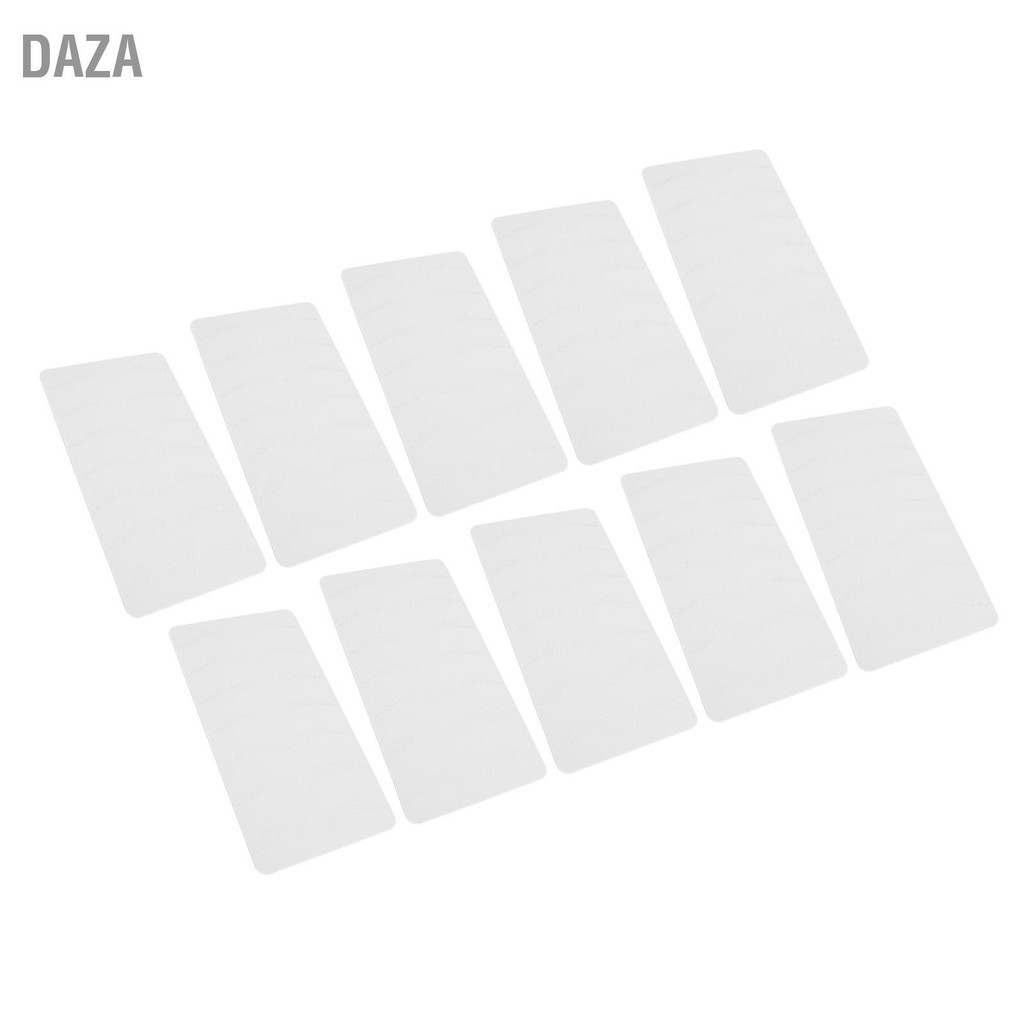 DAZA 10 ชิ้น Eyebrow Tattooing Practice Skins ซิลิโคนแบบใช้ซ้ำได้สอง ...