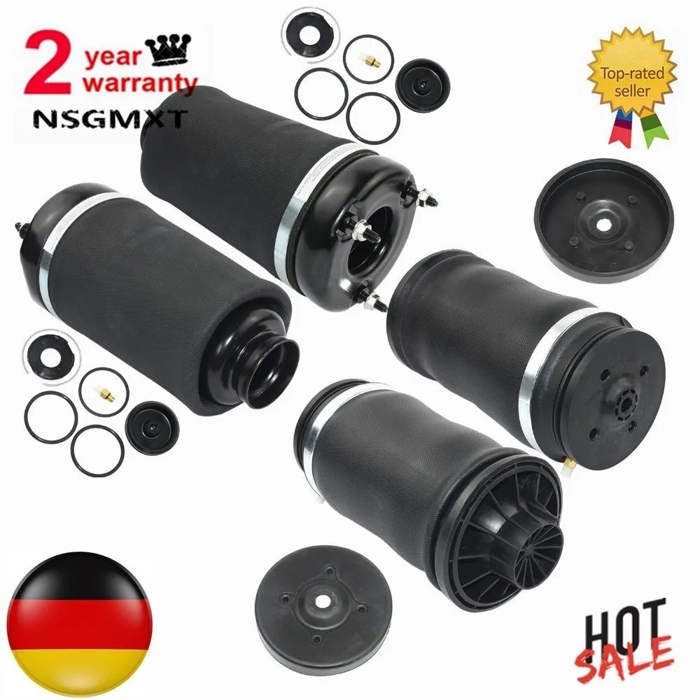 QP02 For Mercedes-Benz ML/GL X164 W164 New Pair Front + Rear Air Ride ...