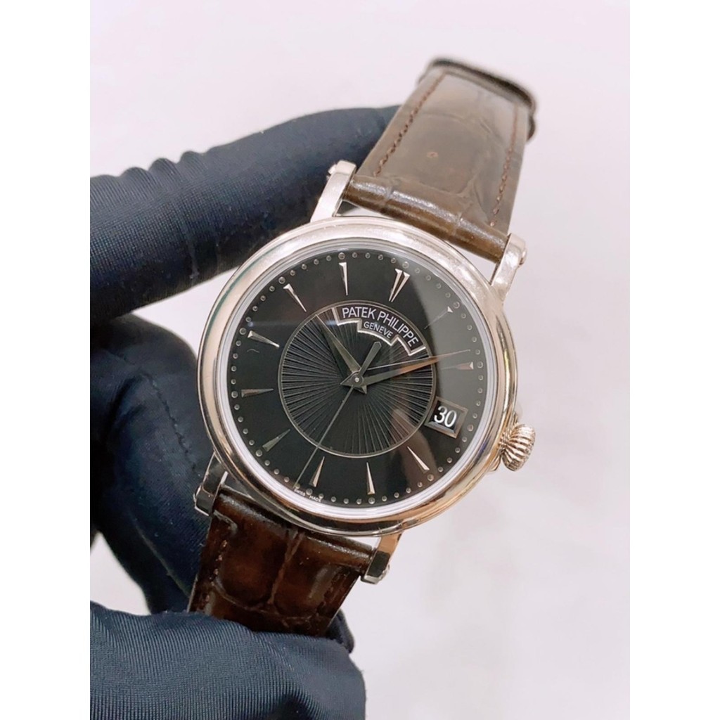 Patek Philippee Classical 5123 Platinum 38 นาฬิกาเส้นผ่านศูนย์กลางวัน ...
