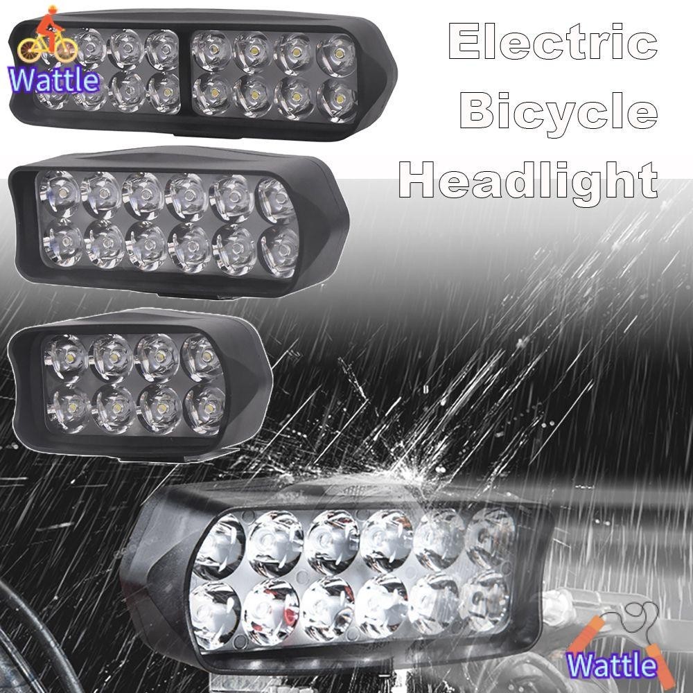 Wattle อะไหล่ไฟหน้าจักรยานไฟฟ้า 12V-80V LED 8 12 16 ดวง | Shopee Thailand