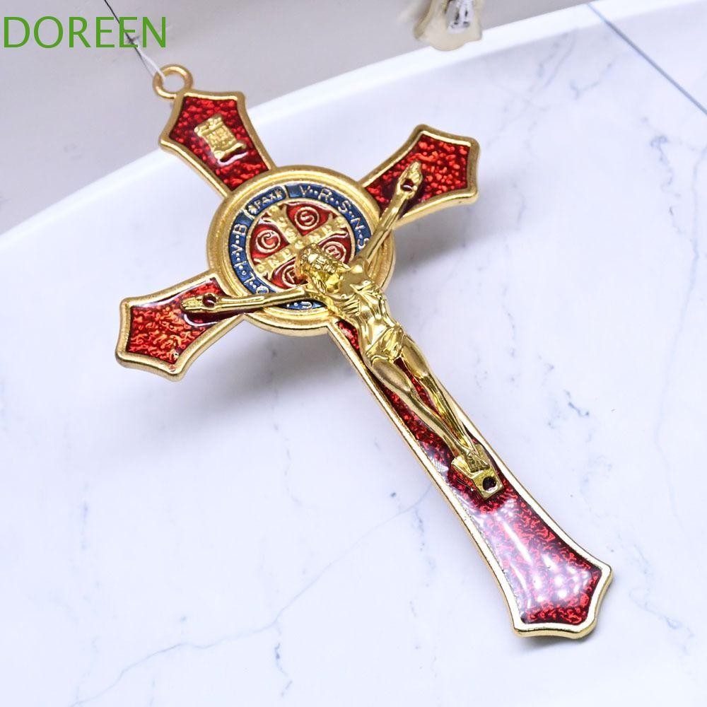 Doreen Saint Crucifix จี้, คาทอลิกศาสนา Charm คาทอลิกพระเยซูข้าม, Cross ...