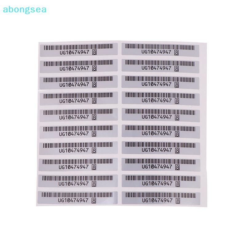 Abongsea 20 ชิ้นสําหรับ NDSL Barcode Serial Number กลับ Patch Barcode ...