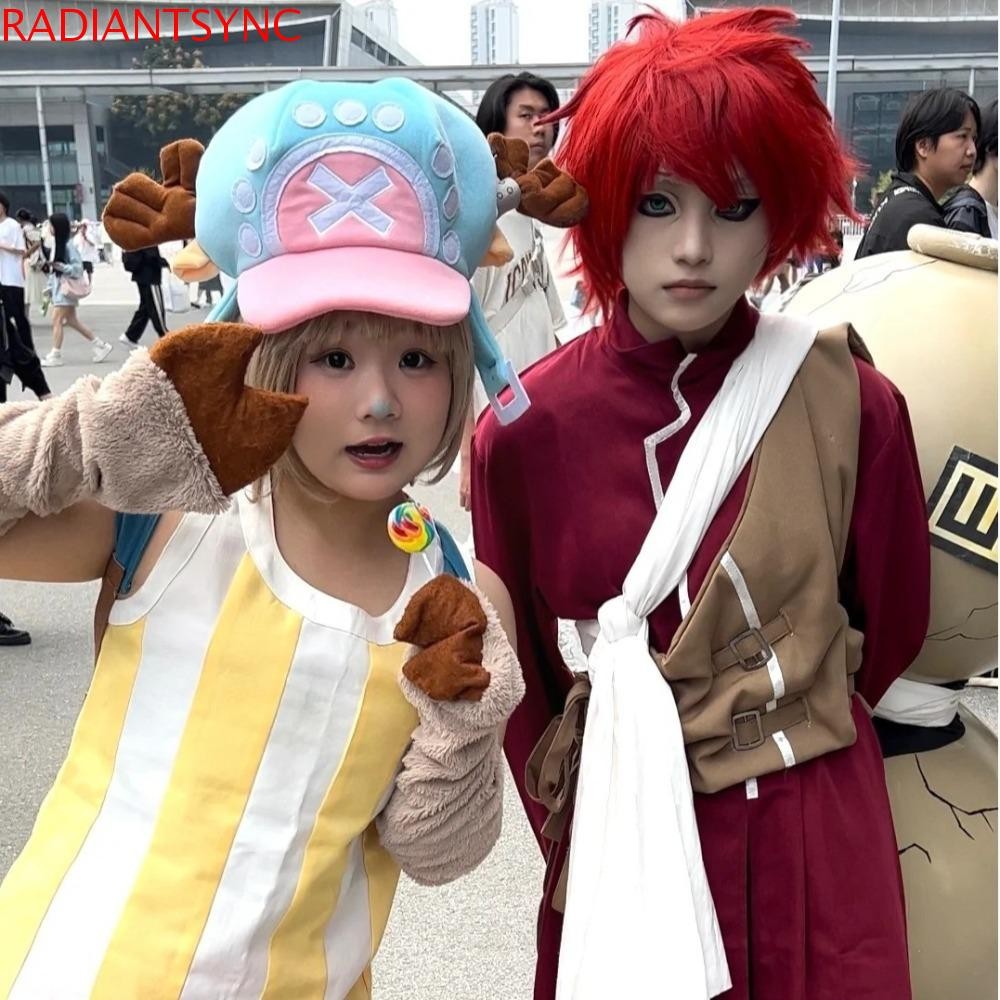 Radiantsync Tony Chopper หมวกตุ๊กตา,คอสเพลย์อะนิเมะ Chopper คอสเพลย์หมวก, Kawaii น่ารักการ์ตูน ...