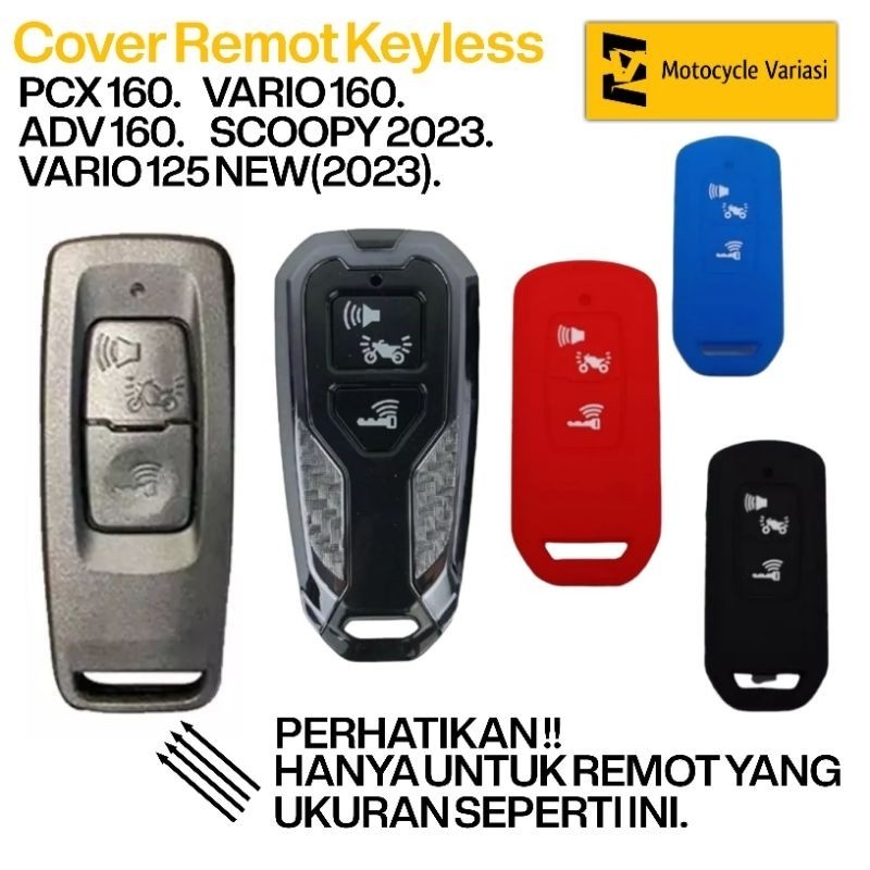 Honda Vario 160 ADV 160 Remote Cover 2023 ซิลิโคน Remote Click 160 ใหม ...
