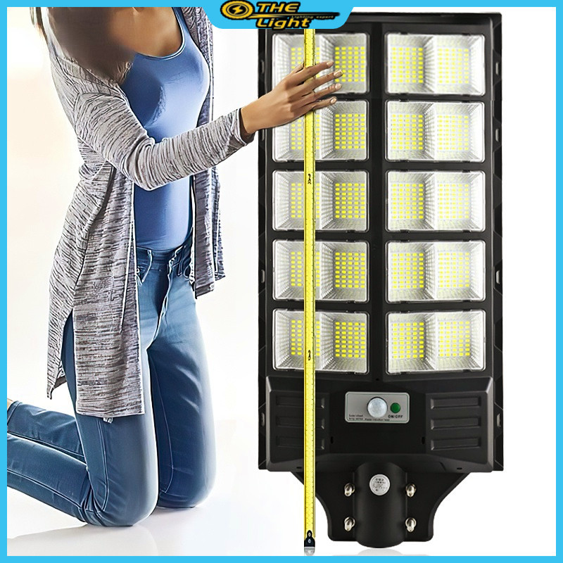 ไฟถนนโซล่าเซลล์ 4500W Solar Light แสงสีขาว LED ไฟพลังงานแสงอาทิตย์ IP67 ...
