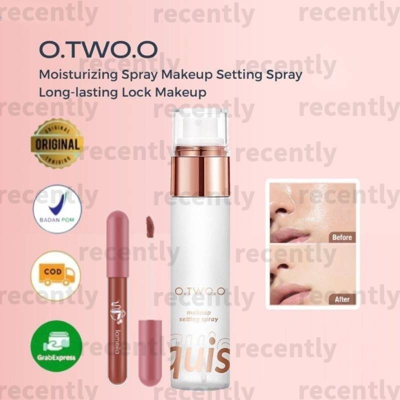 【ฟรีลิปสติก】o.two.o Fine Mist Makeup Setting Spray 50ml ล่าสุด | Shopee ...