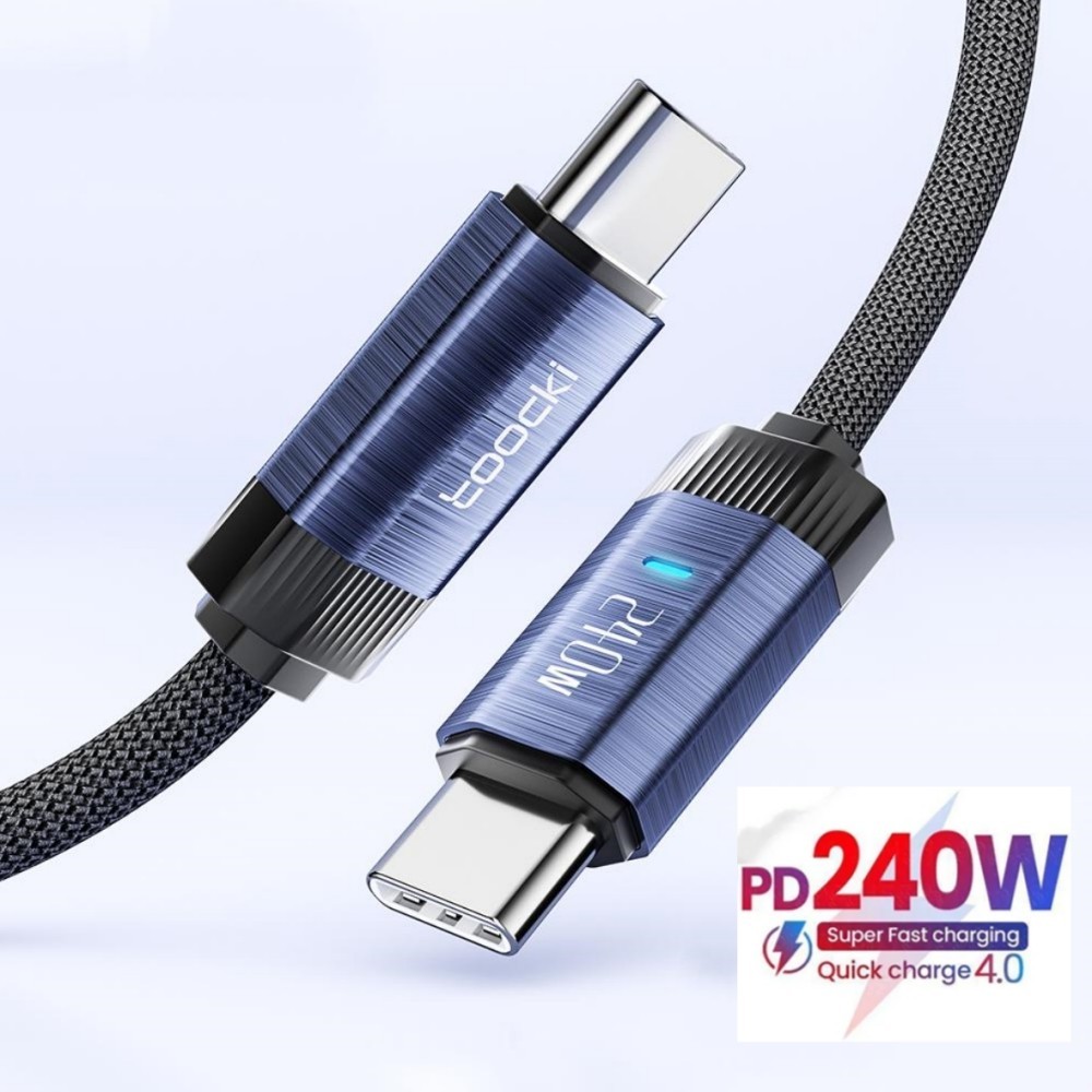 สายเคเบิลชาร์จเร็ว 240W Type C เป็น Type C PD 3.1A 100W 60W USB C เป็น USB C สําหรับ Macbook ...