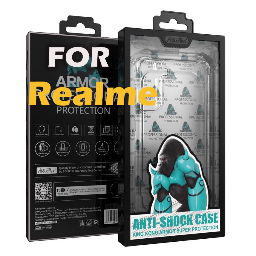 เคสใสกันกระแทกคิงคอง Kingkong Case Realme C55 C51 C53 C33 C30s C35 C17