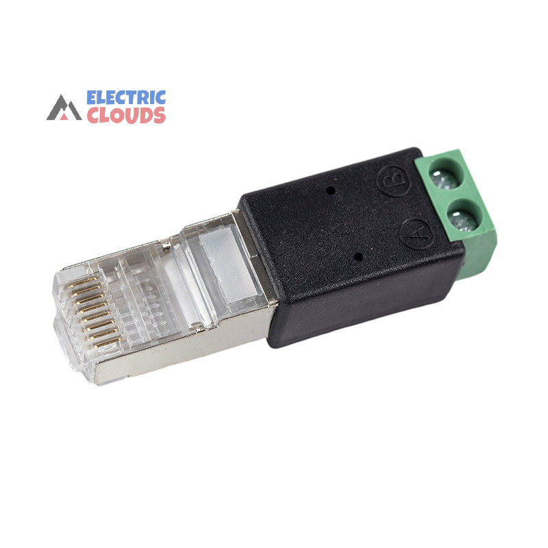 【ก้อนเมฆไฟฟ้า】อะแดปเตอร์แปลง Rj45 เป็น RS485 RJ45 RJ45 เป็น RS485 หัว ...