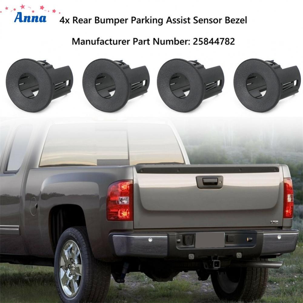 【Anna】Parking Assist Sensor Bezel Rear Bumper Replacement Accessories ...