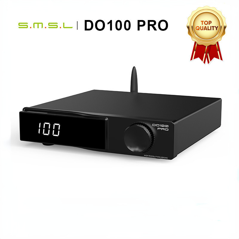 Smsl DO100 Pro Hi-Res MQA DAC เครื่องถอดรหัสดิจิทัล บลูทูธ 5.1 DSD512 OPA1612 HDMI-ARC ปลายสูง ...