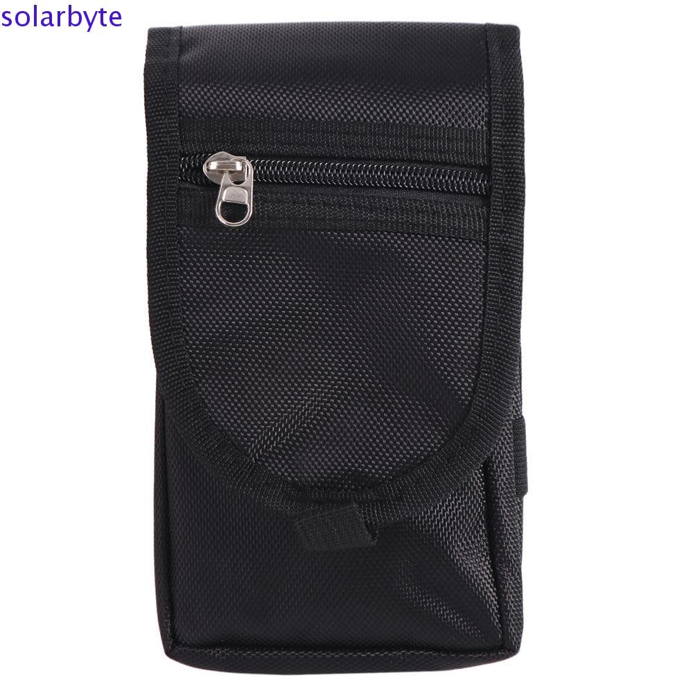 Solarbyte กระเป๋าสตางค์มัลติฟังก์ชั่นผู้ชาย, Oxford 3 ช่องโทรศัพท์มือถือกระเป๋าเข็มขัด,พร้อมปาก ...