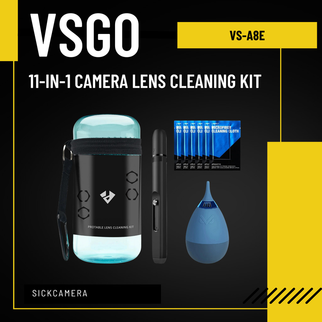 VSGO Camera Lens Cleaning Kit VS-A8E ชุดทำความสะอาดกล้องและเลนส์ ...