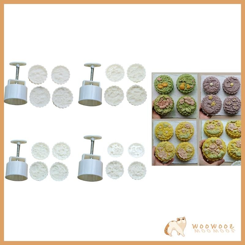 Woow Hand-Pressure Moon แม่พิมพ์เค้กดอกไม้รูปแบบคุกกี้แสตมป์ Moon เค้ก ...