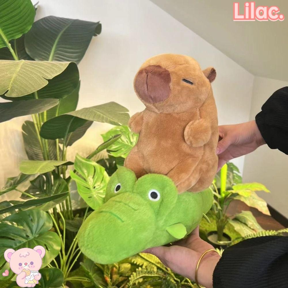 Lilac Capybara ของเล่นตุ๊กตา, 30/40 ซม.Capybara Capybara หมอน, ตุ๊กตา ...