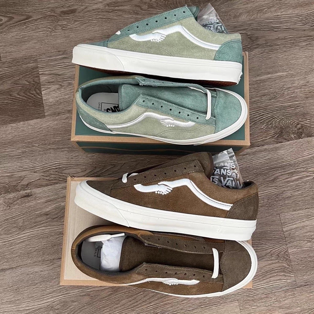 Pakipasok Kaagad Vans Notre OG Style 36 LX Hand in Hand Matcha Green ...
