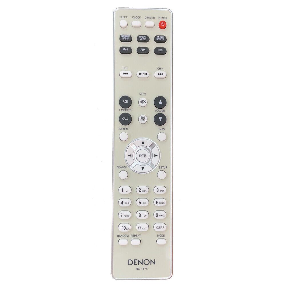 ใหม่ RC-1175 สําหรับ DENON CD Receiver Audio AV รีโมทคอนโทรล AV-175 RCD ...