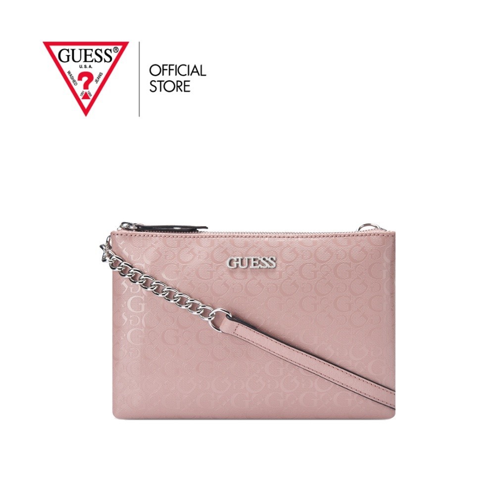 GUESS กระเป๋าสะพายข้าง รุ่น SA872976 MCCLAIN MINI DBL ZIP CROSSBODY สี ...