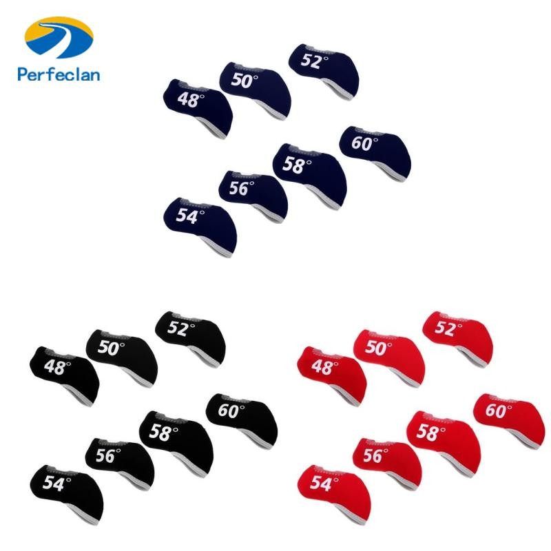 Perfeclan Premium Neoprene Golf Club Iron Putter Head Cover Sock Gear ...