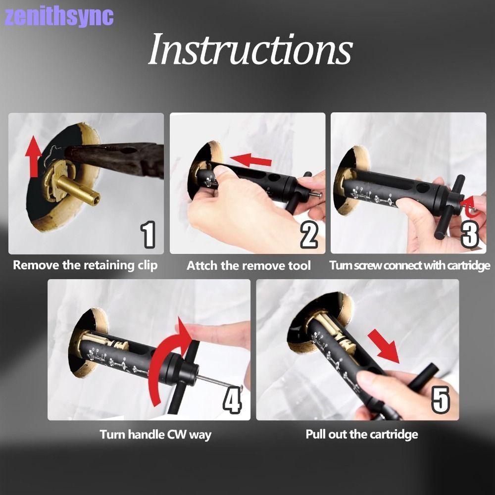 Zenithsync ตลับดึงฝักบัว, Ergonomic Effectless Shower Valve Core ...