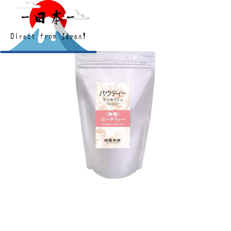 [Direct from Japan] Pauté Peach Tea Unsweetened 250g [Black Tea Powder ...