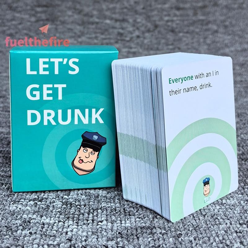 [ฟูเอล] เกมการ์ดดื่มปาร์ตี้ 88 การ์ด Lets Get Drunk Game สําหรับคู่รัก ...