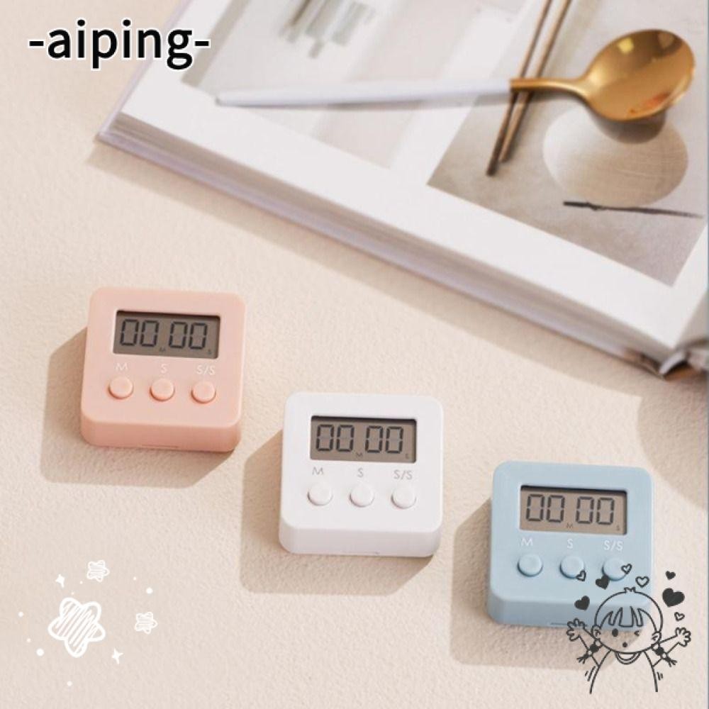 Aiping Digital Timer Study LCD Mini Stopwatch นับ | Shopee Thailand
