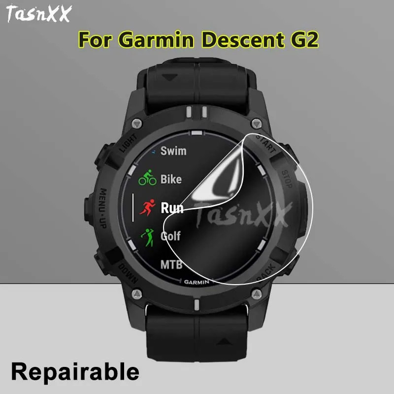 2/3/5/10 PCS สําหรับ Garmin Descent G2 SmartWatch โปร่งใส Soft Hydrogel ...