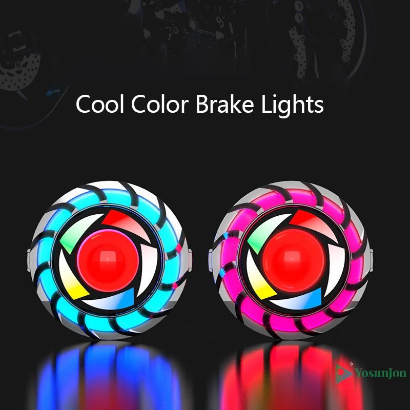 Yosunjon] Angel Eye Flash Motor ไฟท้ายเบรคไฟท้าย LED Universal เบรคโคม ...