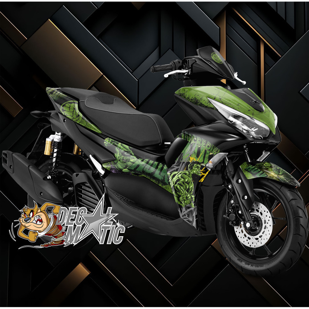 AEROX Sticker Full body Decal AEROX 155 NVX OLD/NEW AEROX VVA ABS Non ...