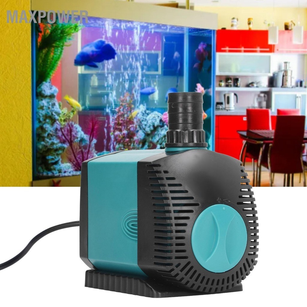 Maxpower 2500L/H Submersible ปั๊ม 50W การแปลงความถี่ด้านข้างดูด Water ...