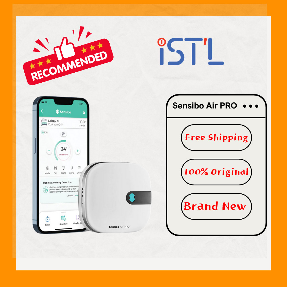 Sensibo Air PRO Smart AC Controller With Air Quality Monitoring ...