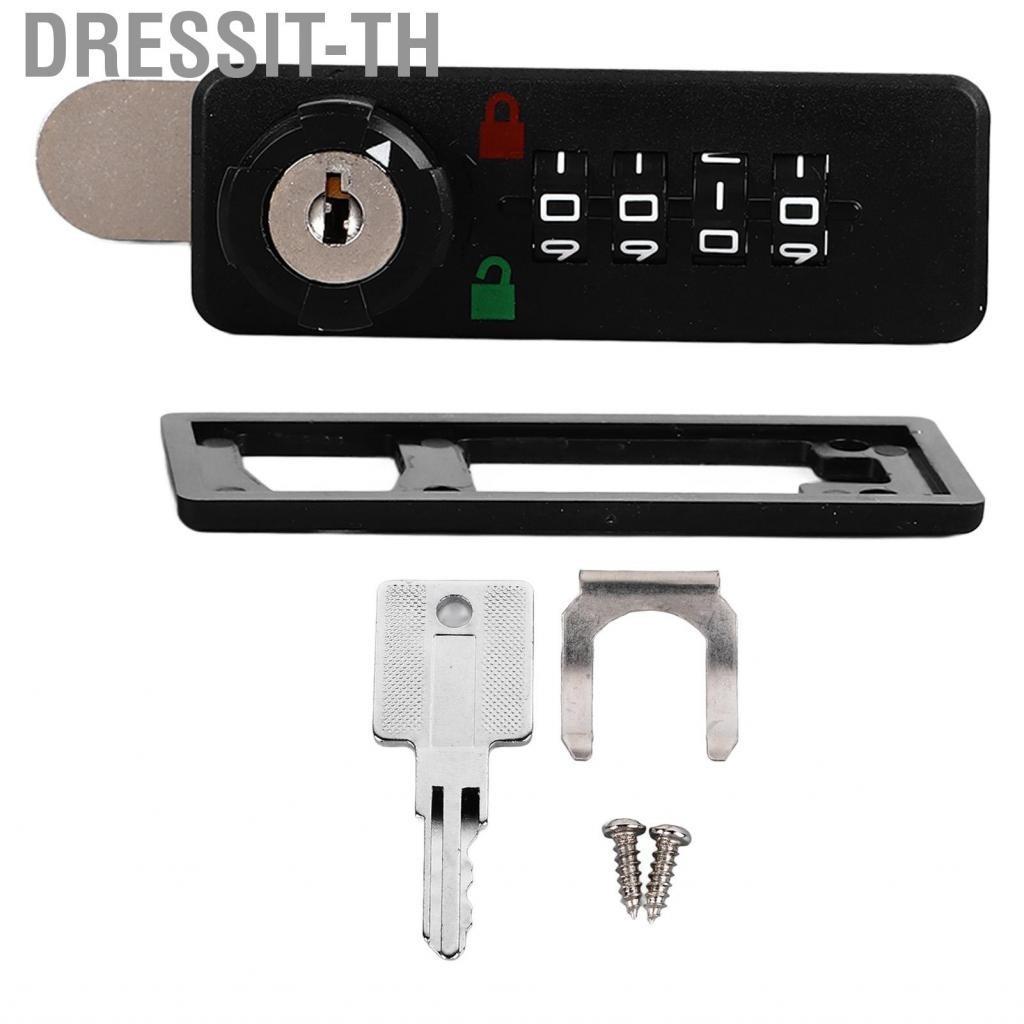 Dressit-th 4 Digit Mechanical Dial Combination Lock Password Safety ...