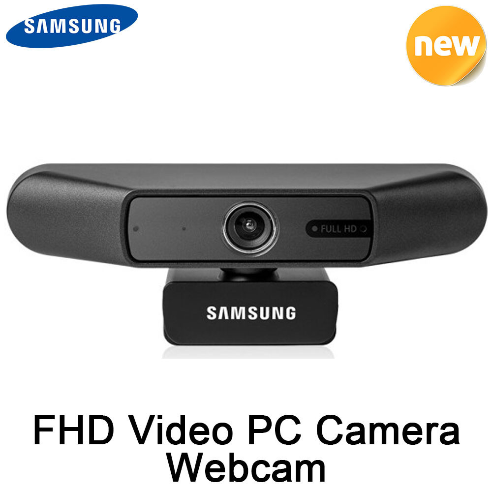 SAMSUNG SC-FD100B FHD Video PC Camera Webcam Meeting Call Korea ...