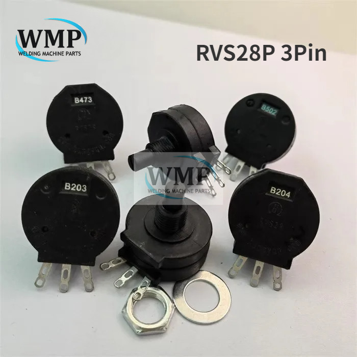 Rvs28p Potentiometer สําหรับเครื ่ องเชื ่ อม 3Pin RVS28 B102 B103 B223 ...